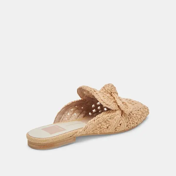 DOLCEVITA Sabor Raffia Flats