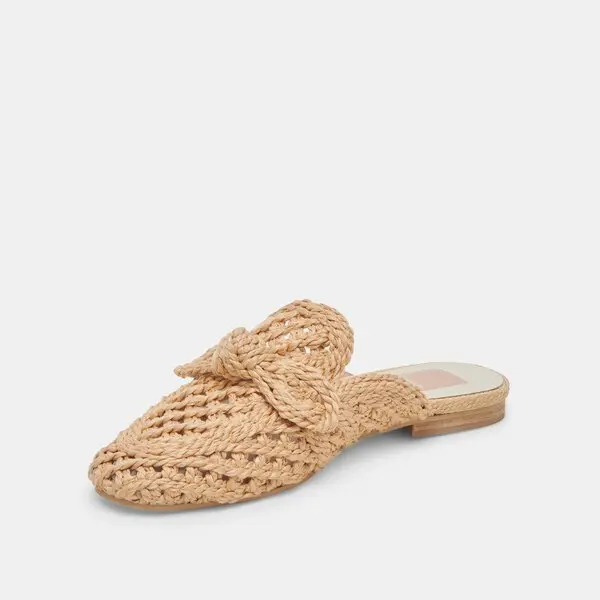 DOLCEVITA Sabor Raffia Flats