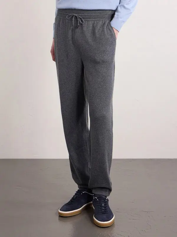 Loro Piana Merano Tapered Cashmere Trousers