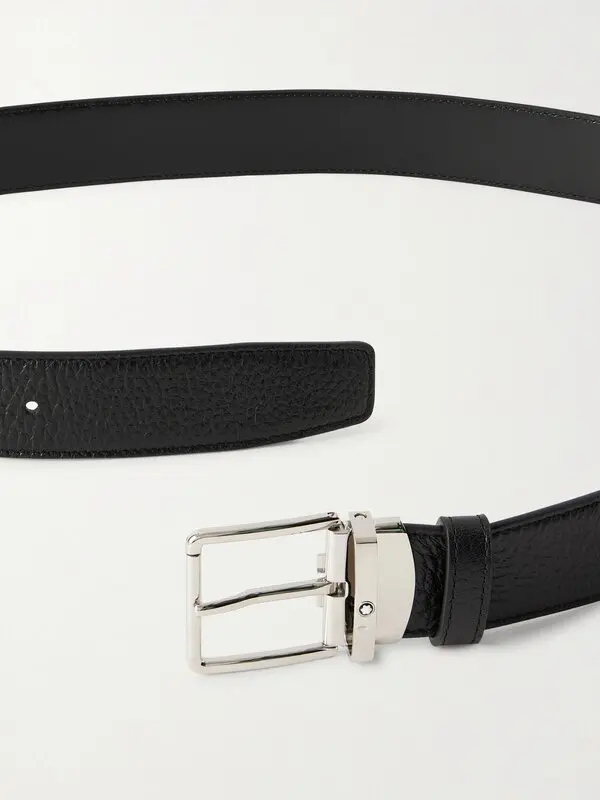 Montblanc 3.5cm Reversible Leather Belt