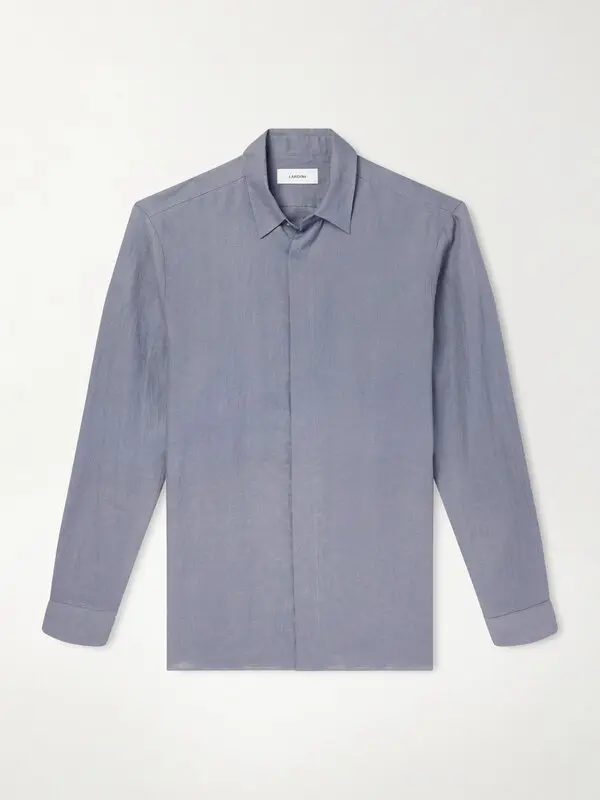 LARDINI Linen Shirt