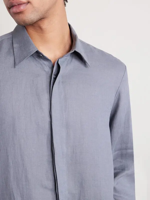 LARDINI Linen Shirt