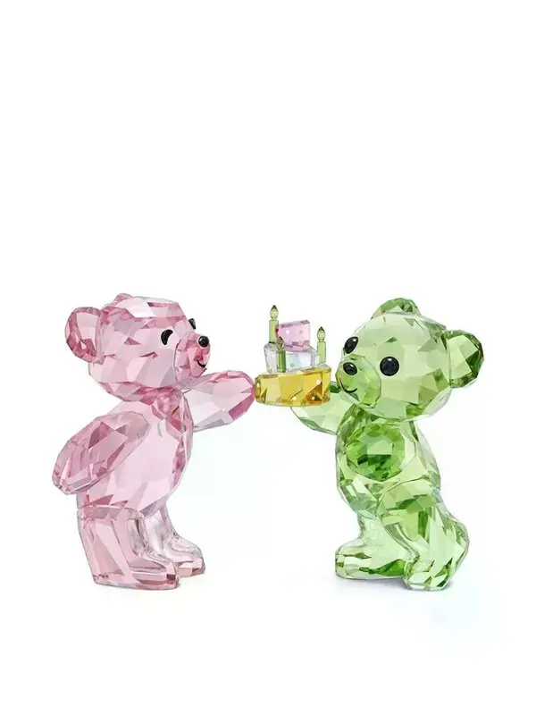 SWAROVSKI Kris Bear Birthday Bears Ornament - Pink