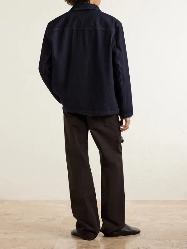 JIL SANDER Denim Blouson Jacket