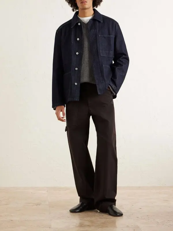 JIL SANDER Denim Blouson Jacket