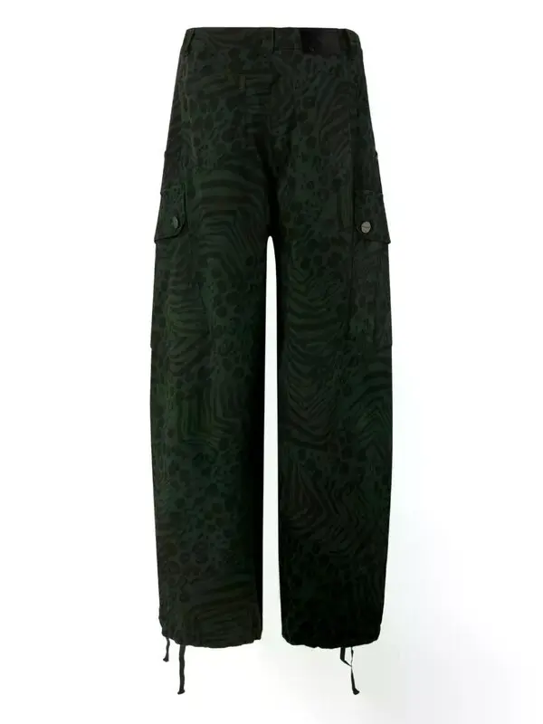 Pinko Balloon Trousers With Animal Motif