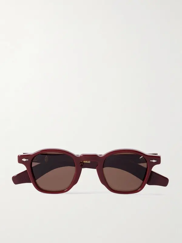 JACQUES MARIE MAGE Zephirin D-frame Sunglasses - Red
