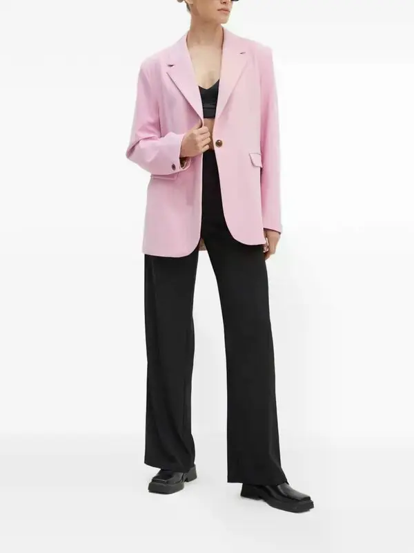 SAMSOE SAMSOE Button-fastening Tailored Blazer
