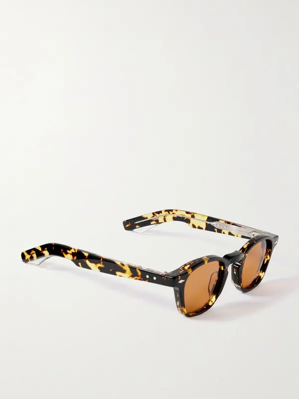 JACQUES MARIE MAGE Zephirin D-frame Sunglasses - Tortoiseshell
