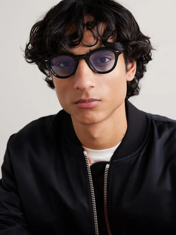 JACQUES MARIE MAGE Clemens Round-frame Sunglasses