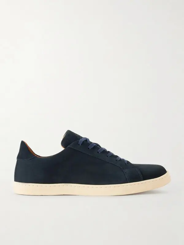 George Cleverley Jack Iii Suede Sneakers - Blue