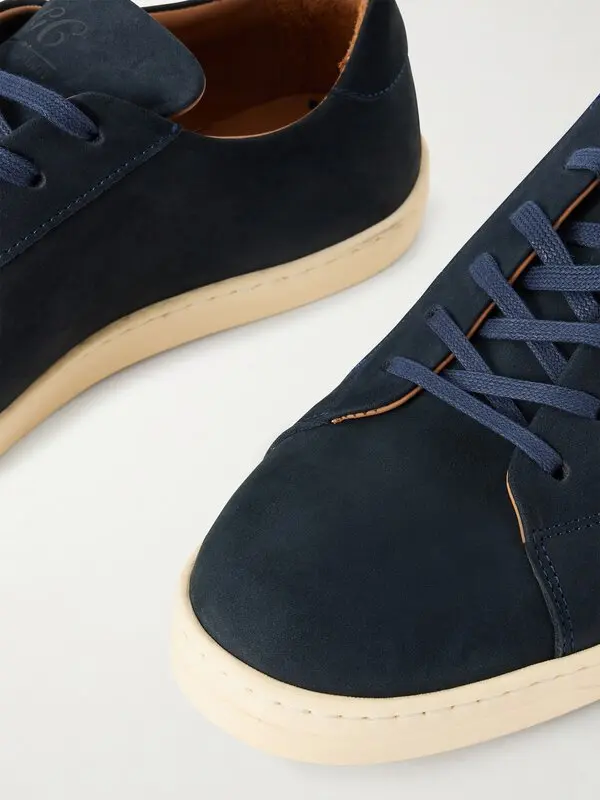 George Cleverley Jack Iii Suede Sneakers - Blue