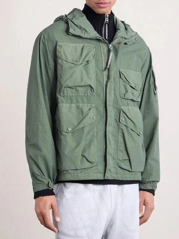 C.P. COMPANY Flatt Shell Hooded Jacket