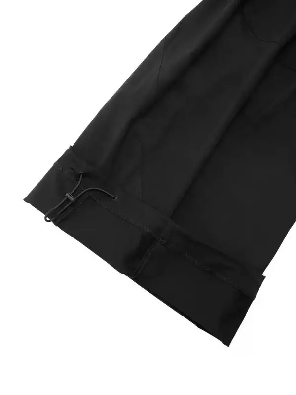 CROQUIS Tapered Drawstring Trousers