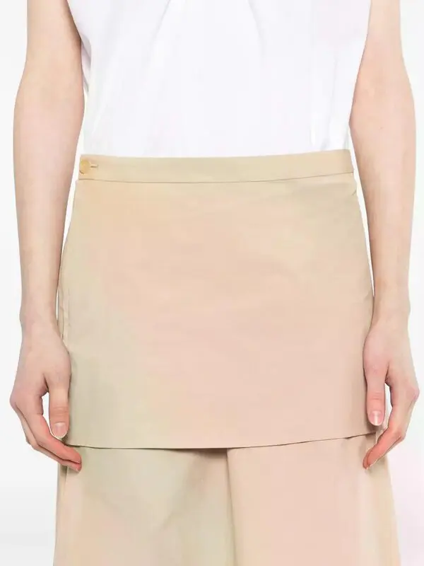 LESS A-line Midi Skirt