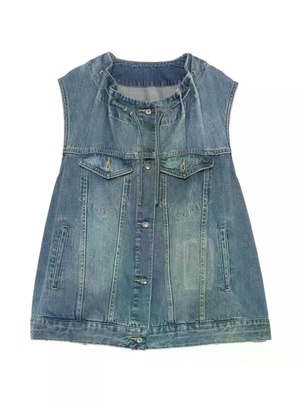 JNBY Cotton Denim Vest