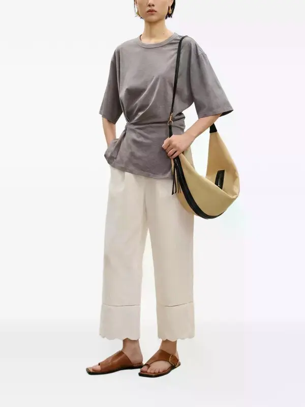 LESS Crinkled T-shirt - Grey