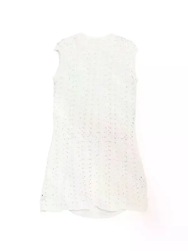 JNBY Macrame Sleeveless Dress - White