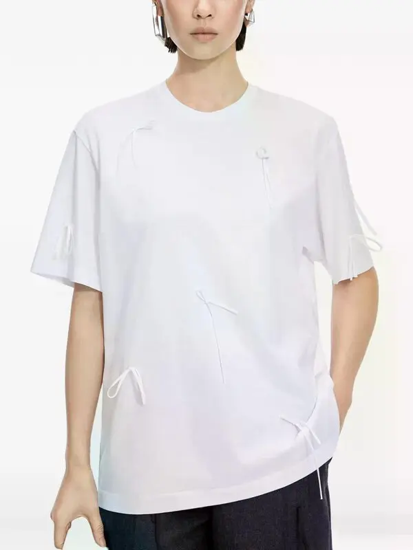 JNBY T-shirt With Fringe - White