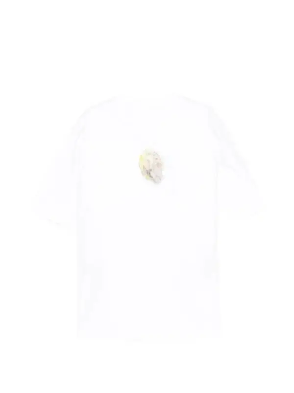 CROQUIS Graphic-print Crew-neck T-shirt - White
