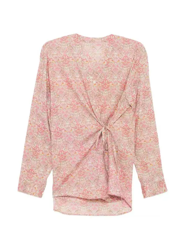JNBY Floral-print Blouse - Pink