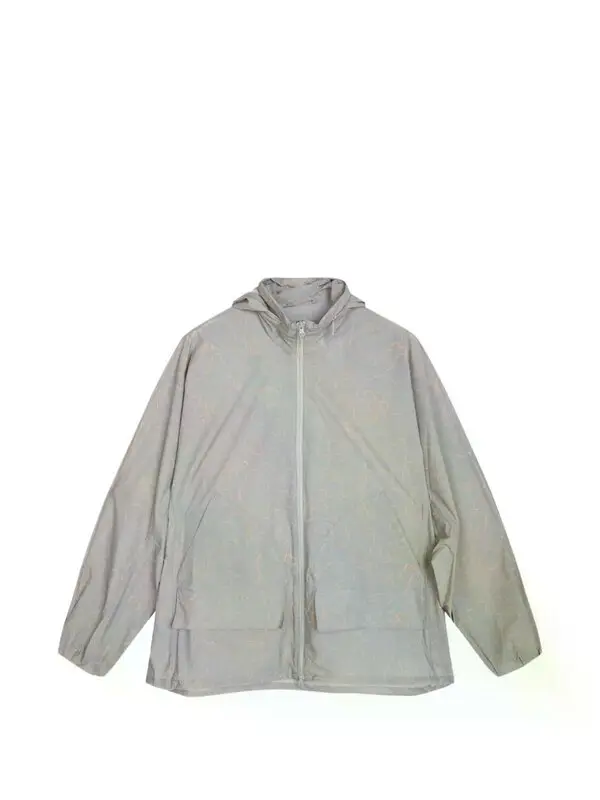 JNBY Floral-print Oversized Jacket - Grey