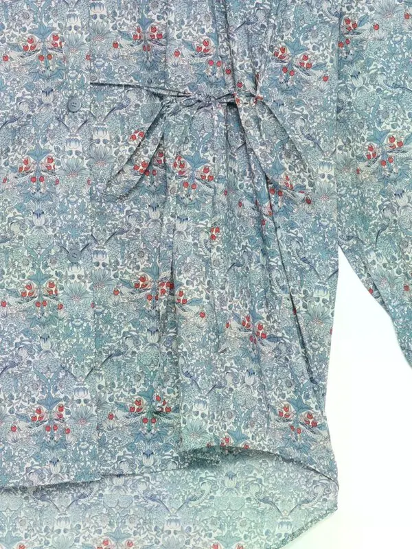 JNBY Floral V-neckline Blouse