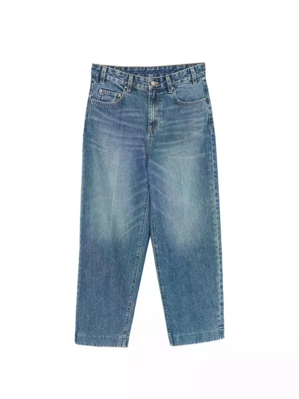 JNBY Whiskering-effect Jeans - Blue