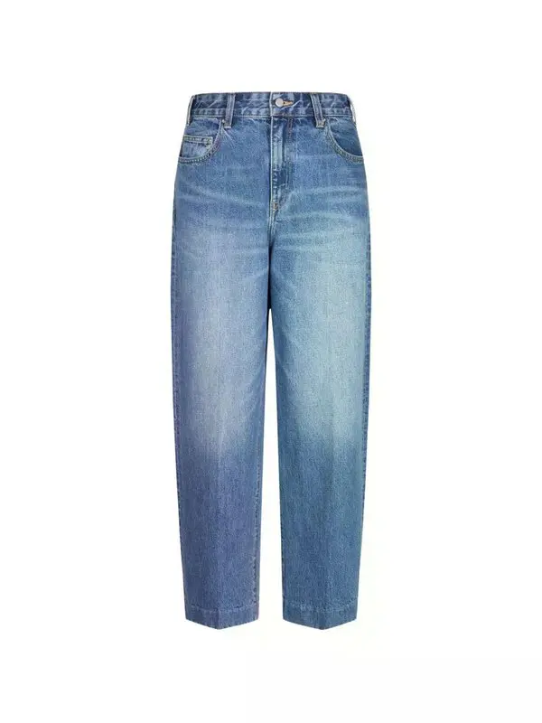 JNBY Whiskering-effect Jeans - Blue