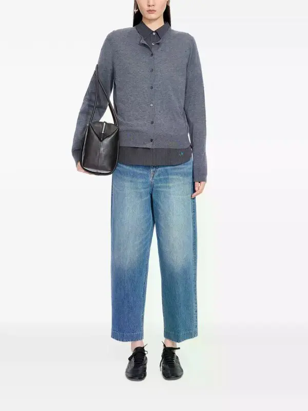 JNBY Whiskering-effect Jeans
