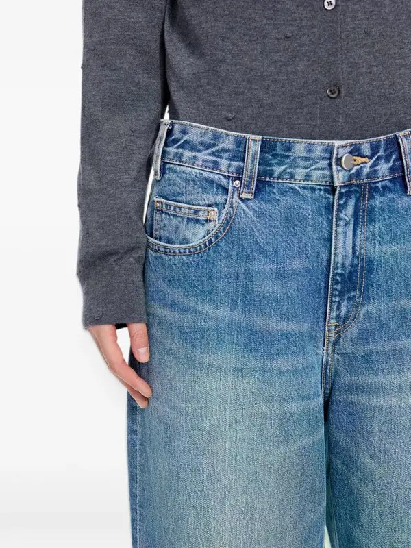 JNBY Whiskering-effect Jeans