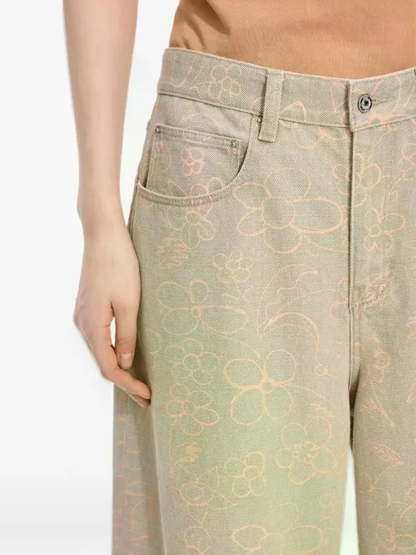 JNBY Floral-print Jeans