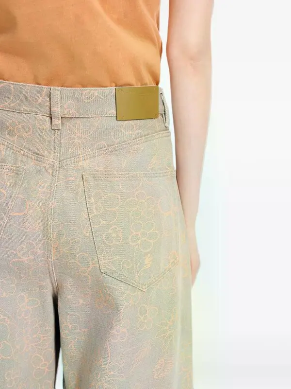 JNBY Floral-print Jeans