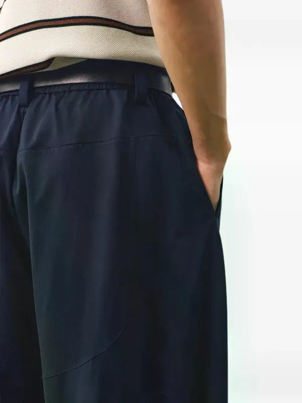 CROQUIS Tapered Drawstring Trousers