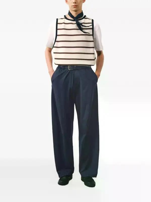 CROQUIS Tapered Drawstring Trousers