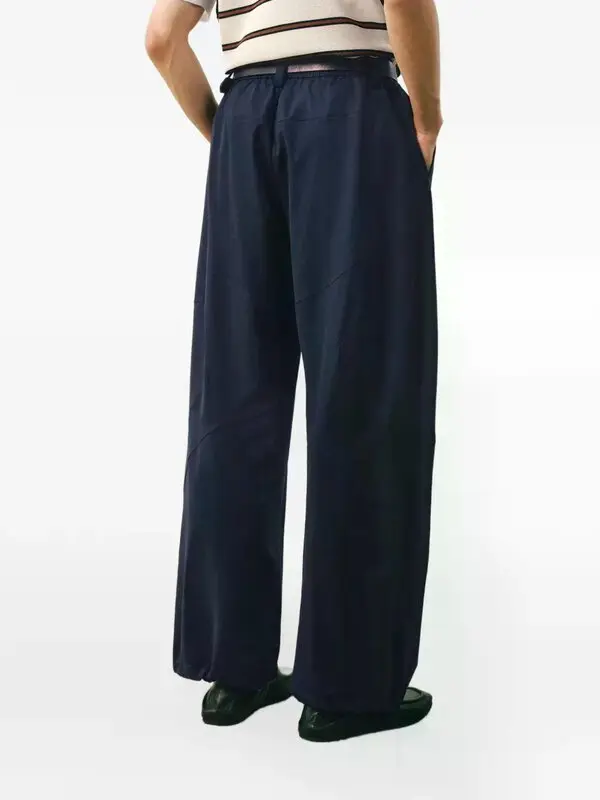 CROQUIS Tapered Drawstring Trousers