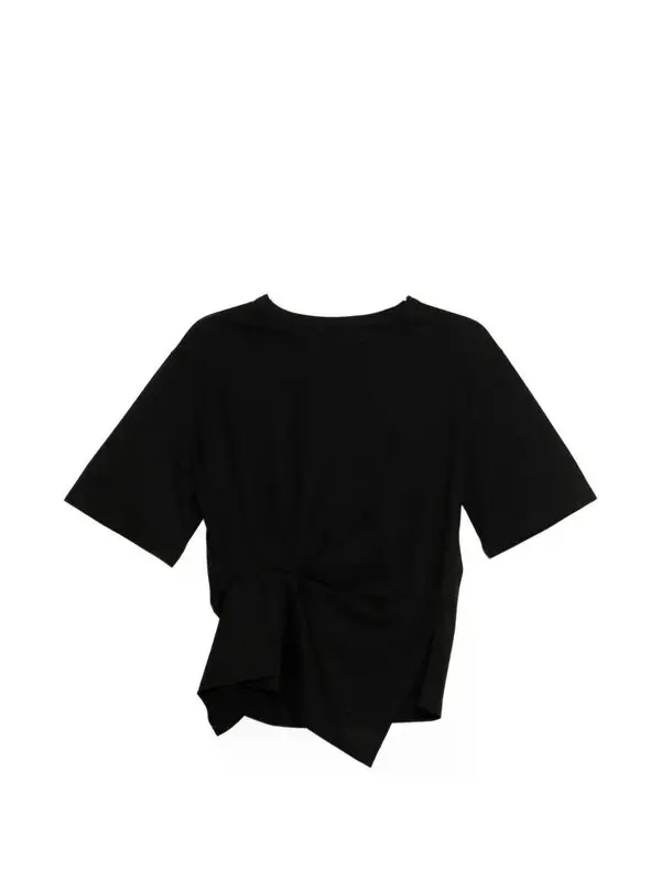 LESS Crinkled T-shirt - Black