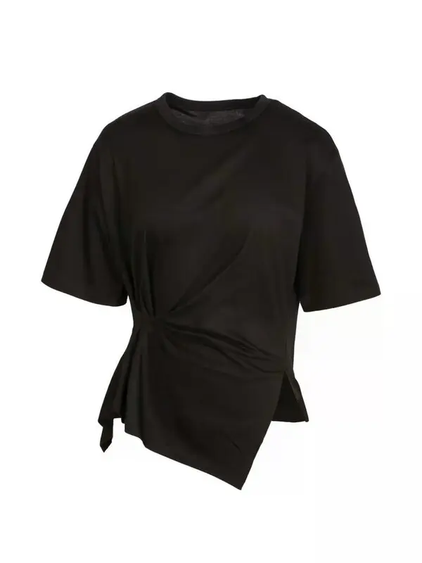 LESS Crinkled T-shirt - Black