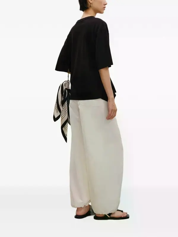 LESS Crinkled T-shirt - Black