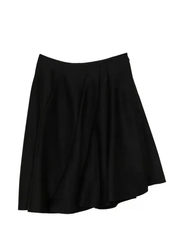 JNBY Asymmetric Pleated A-line Skirt