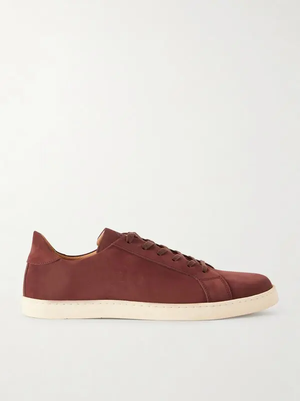 George Cleverley Jack Iii Suede Sneakers - Brown