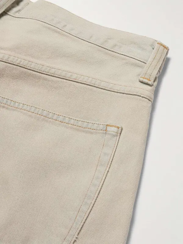 AGOLDE Fusion Straight-leg Denim Shorts