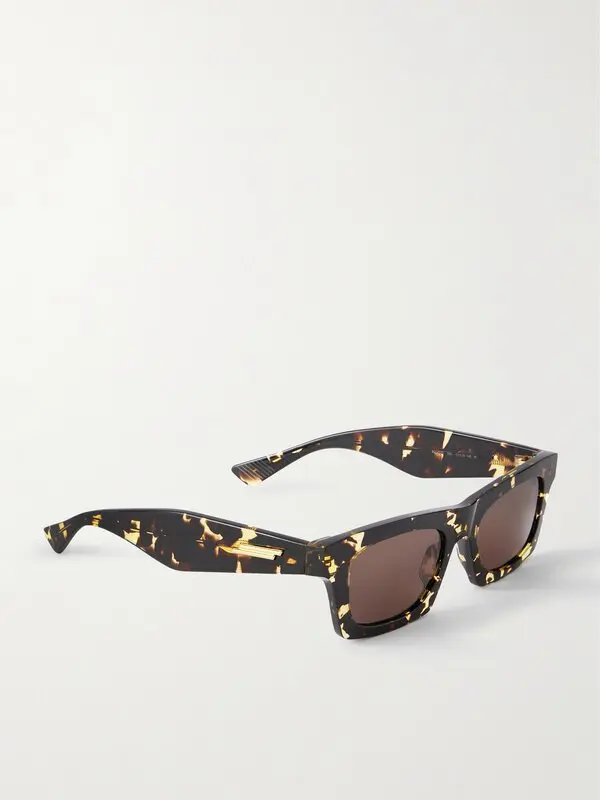 Bottega Veneta Square-frame Recycled-acetate Sunglasses