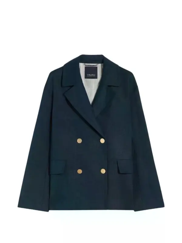 Max Mara Double-breasted Blazer - Blue
