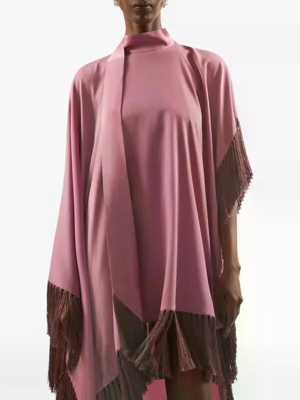 TALLER MARMO California Tassel-detail Dress - Pink