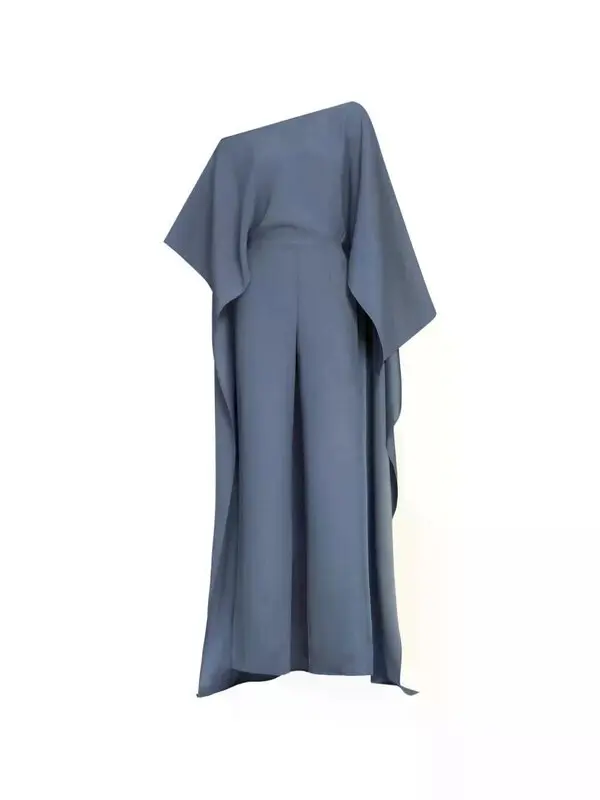 TALLER MARMO Jerry One-shoulder Jumpsuit - Blue