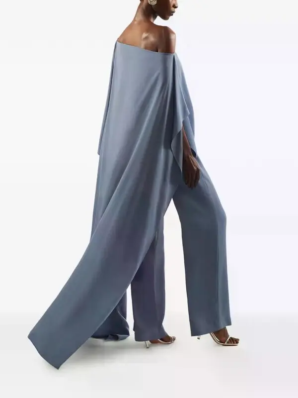TALLER MARMO Jerry One-shoulder Jumpsuit - Blue
