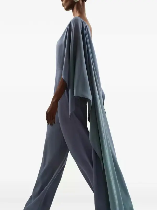 TALLER MARMO Jerry One-shoulder Jumpsuit - Blue