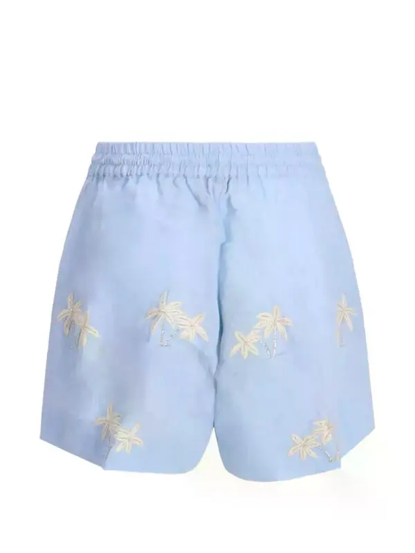 BENARAS BY CITRUS Palm Tree-pattern Shorts