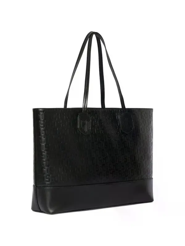 Gcds Monogram Embossed Tote Bag